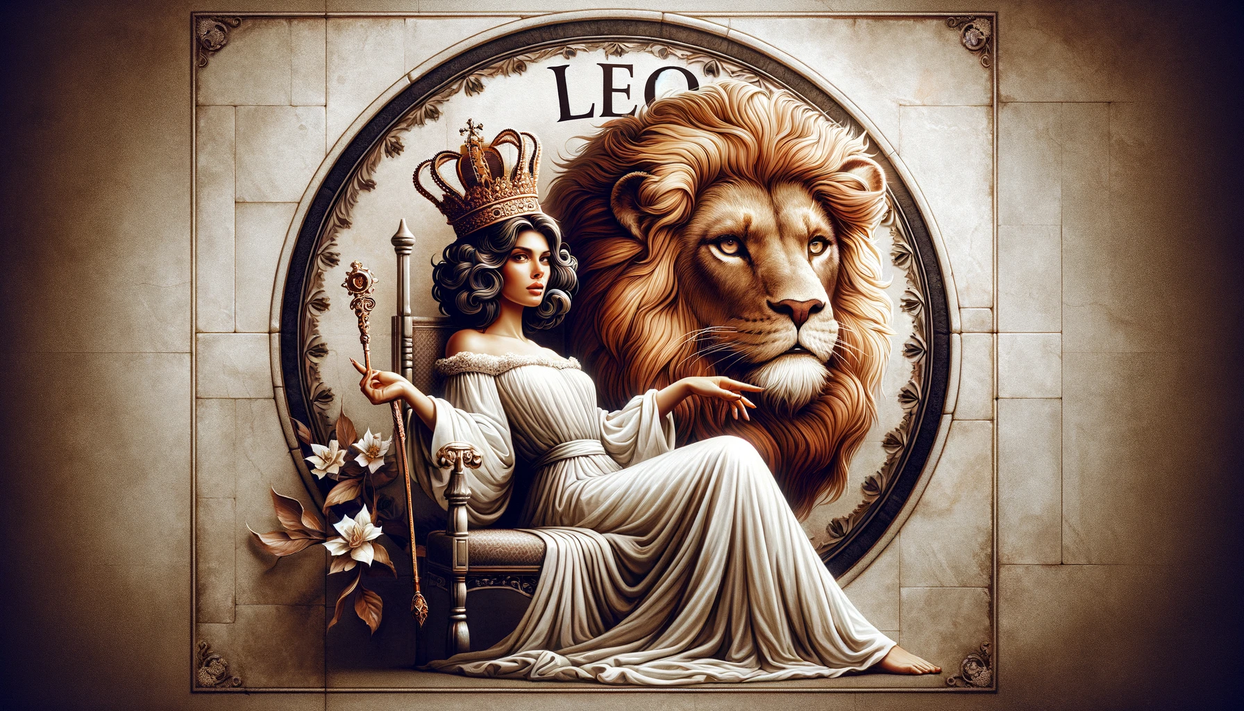 The Regal Essence of a Leo Woman
